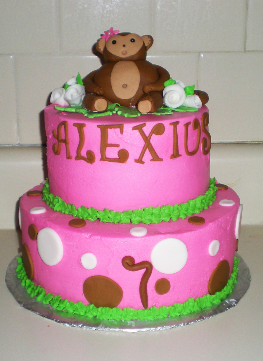 Chunky Monkey Cake - CakeCentral.com