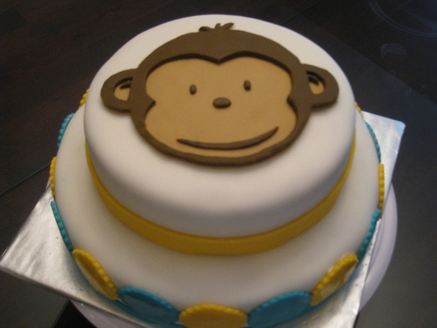 Mod Monkey Practice Cake - CakeCentral.com