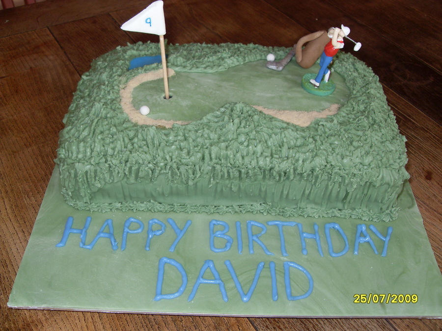 Golf Cake - CakeCentral.com