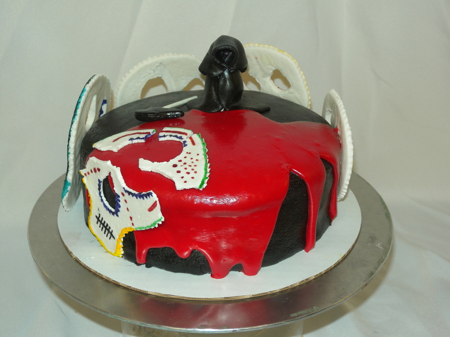 Grim Reaper Cake - CakeCentral.com