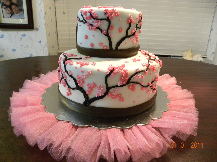 Cherry Blossoms - CakeCentral.com