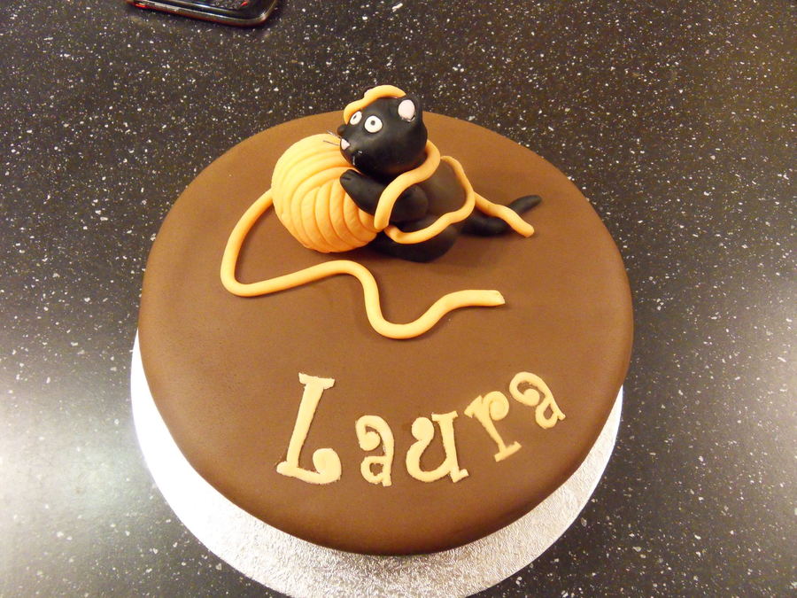 Black Cat Birthday - CakeCentral.com