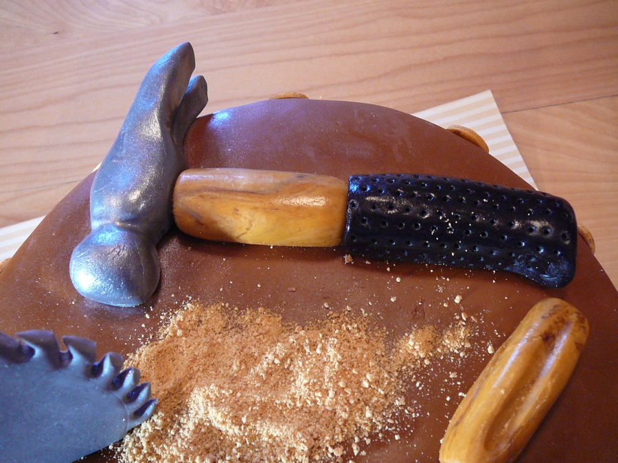 Woodwork For My Dad - CakeCentral.com