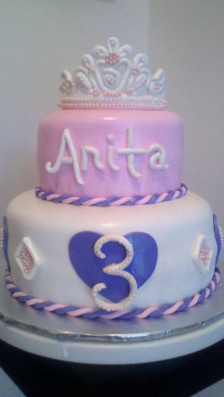 Princess Tiara Cake - CakeCentral.com