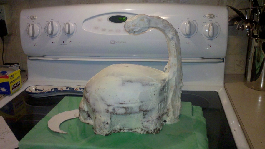 Brachiosaurus Cake - CakeCentral.com