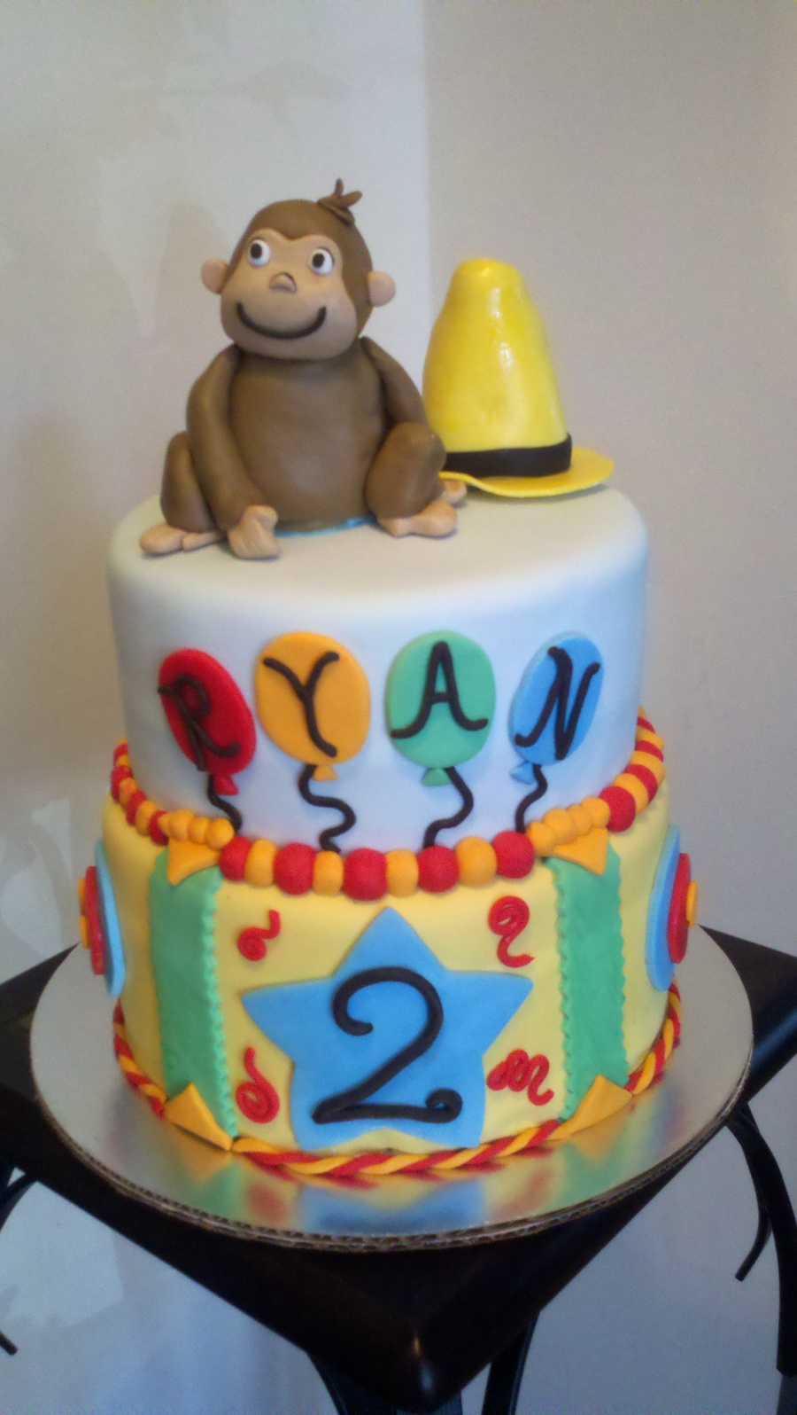 Curious George Cake - CakeCentral.com
