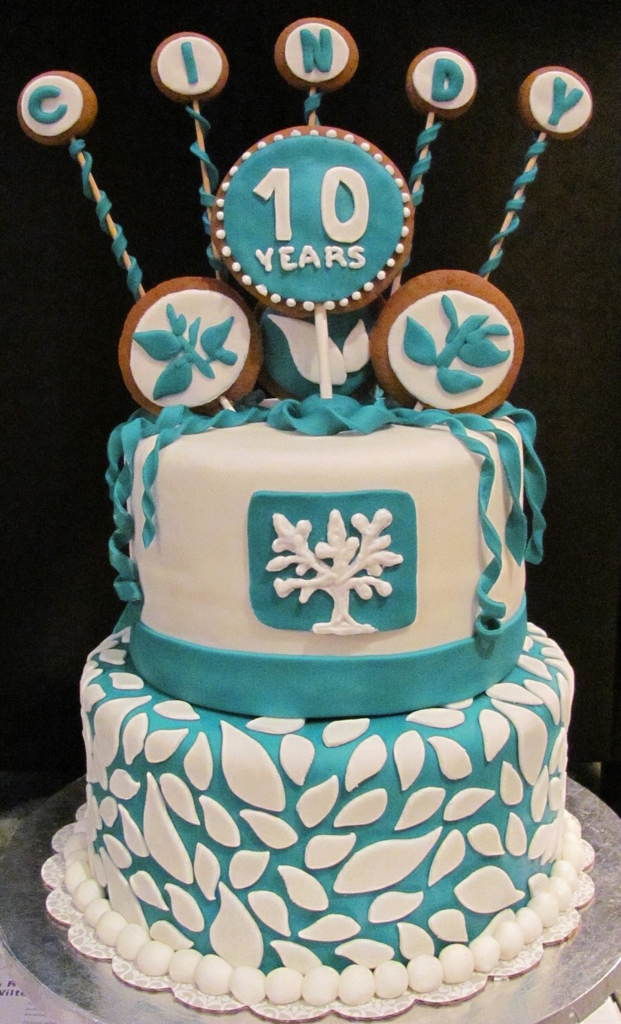 Job Anniversary Cake - CakeCentral.com