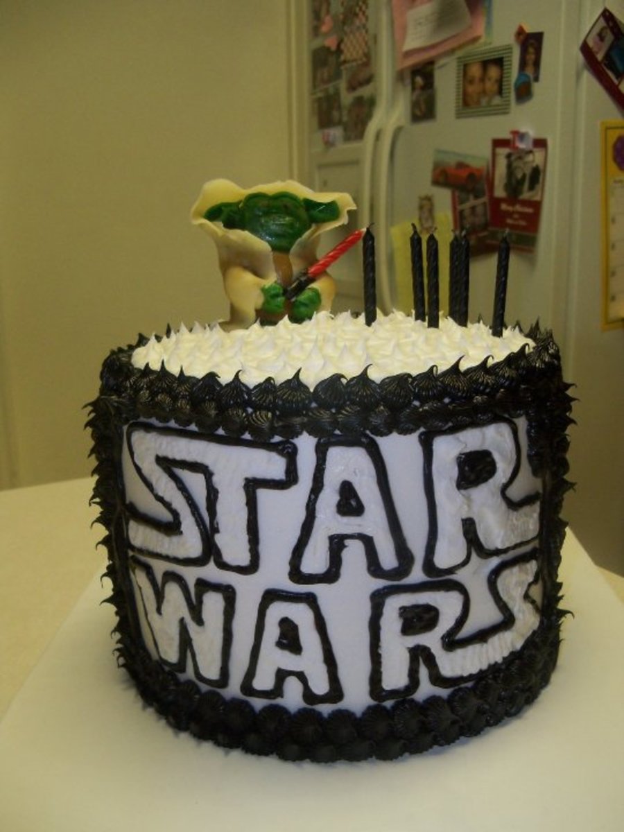Star Wars Yoda Cake - CakeCentral.com