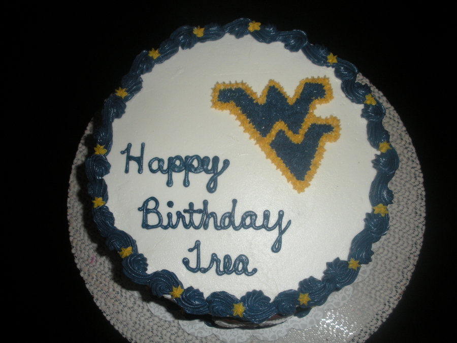 West Virginia Birthday Cake - CakeCentral.com