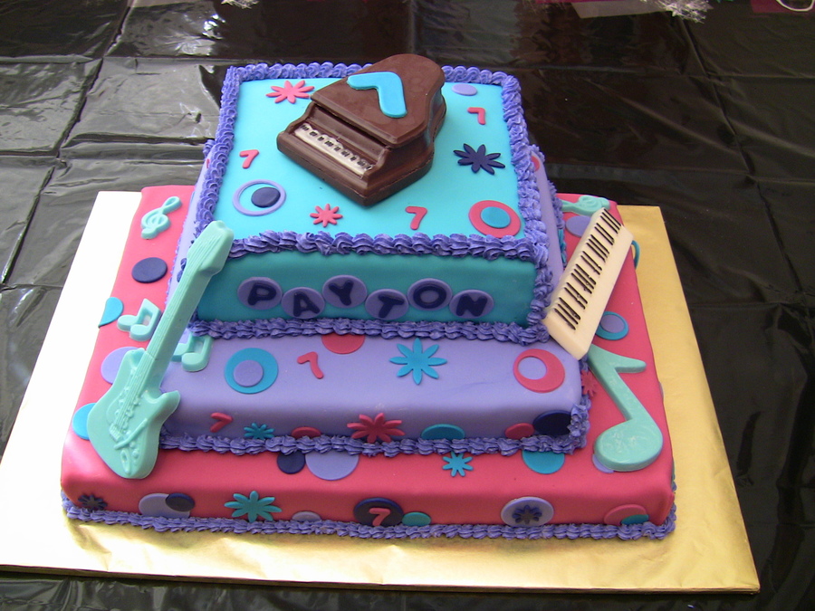 Camp Rock Cake - CakeCentral.com