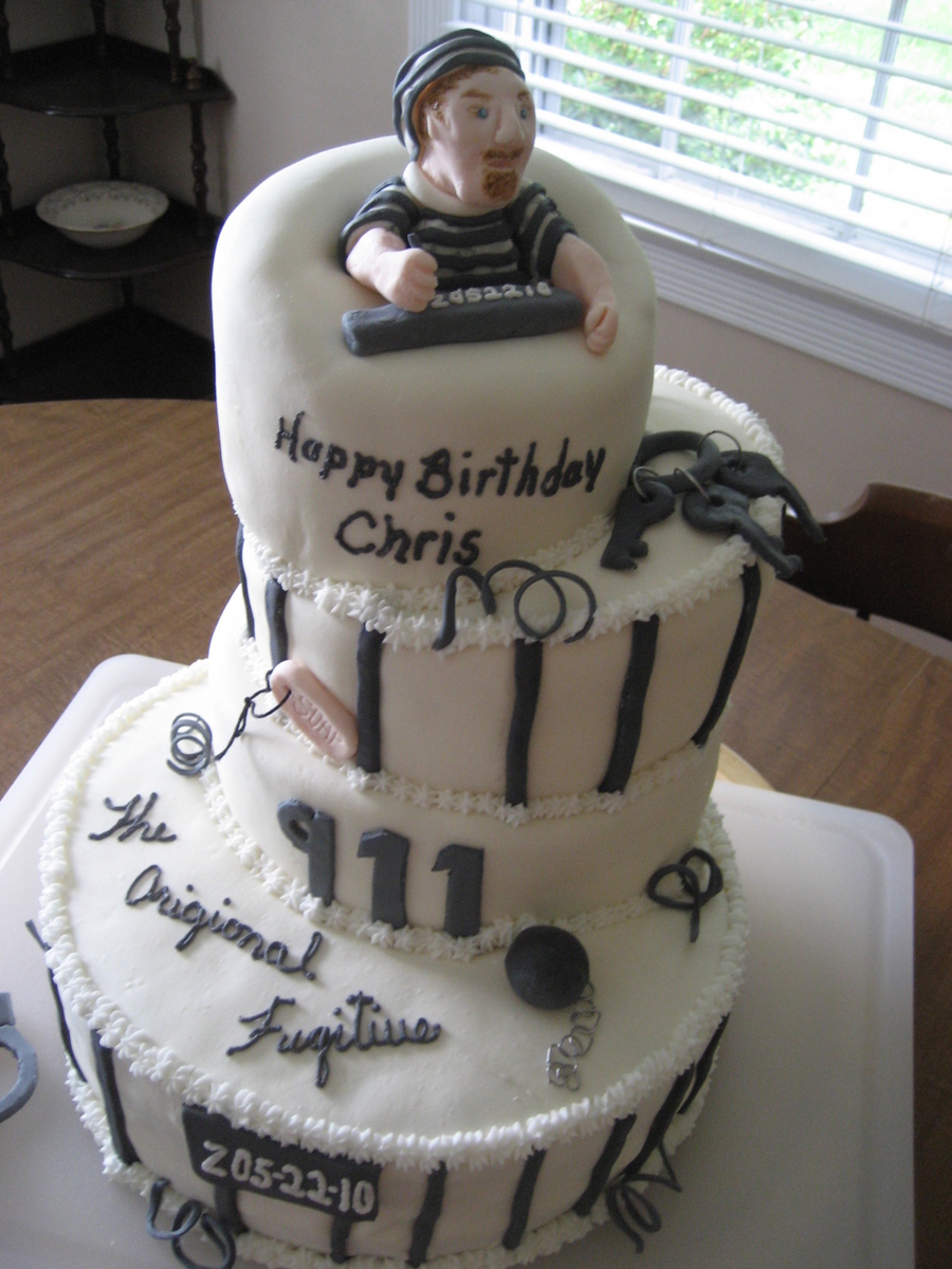 Jail Birthday Cake - CakeCentral.com