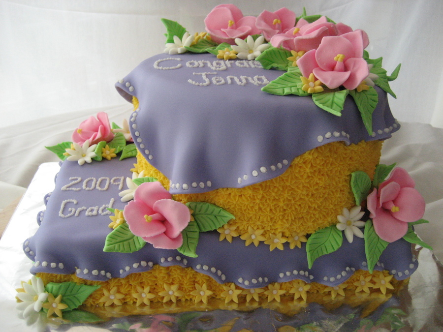 My First Colored Fondant Cake - CakeCentral.com