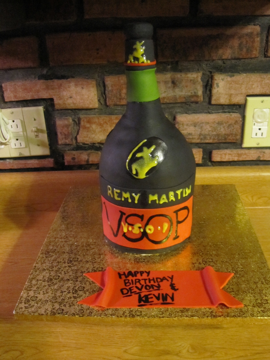 Remy Martin Cake - CakeCentral.com