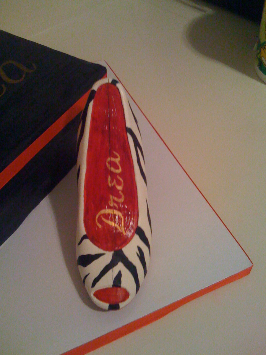 High Heel Shoe Birthday Cake - CakeCentral.com