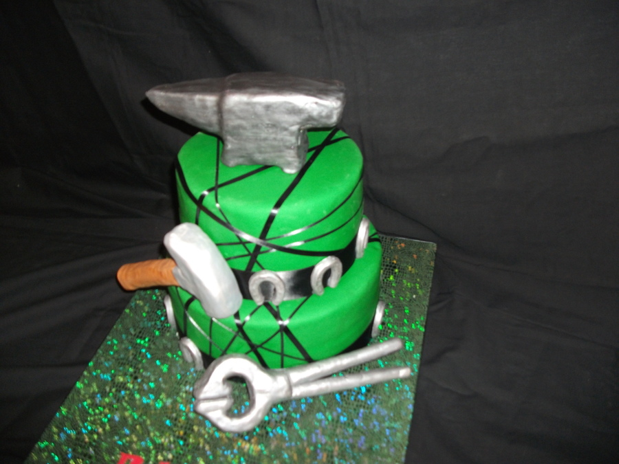 The Blacksmith Cake - CakeCentral.com