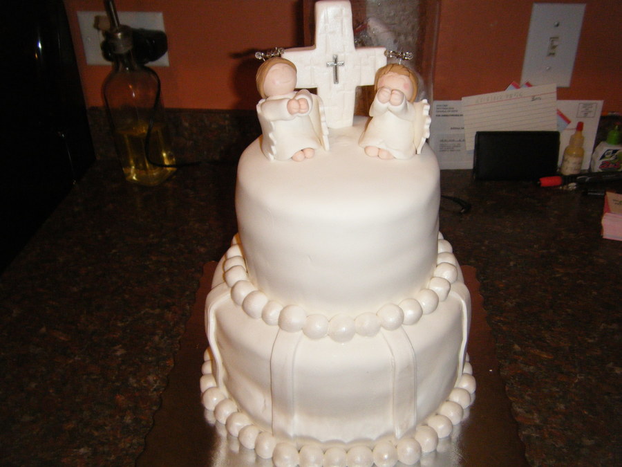 First Communion And Baptism - CakeCentral.com