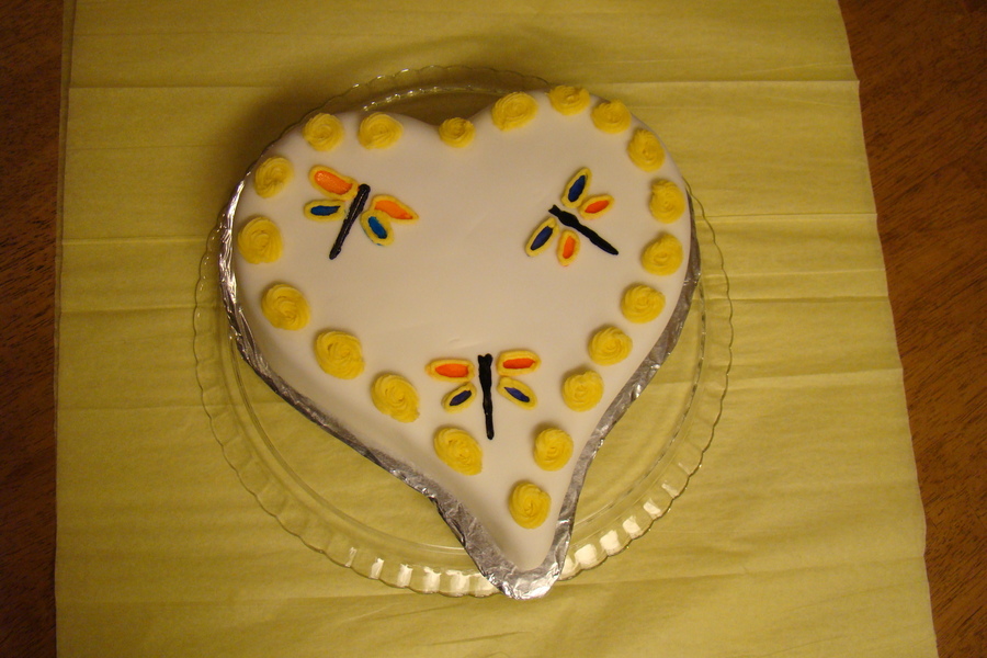 Heart A Flutter - CakeCentral.com