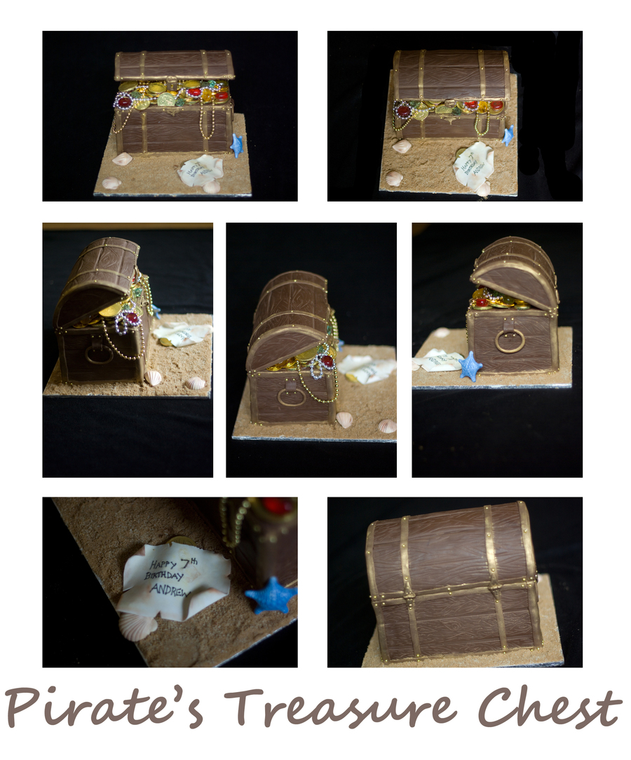 Pirates Treasure Chest Cake - CakeCentral.com