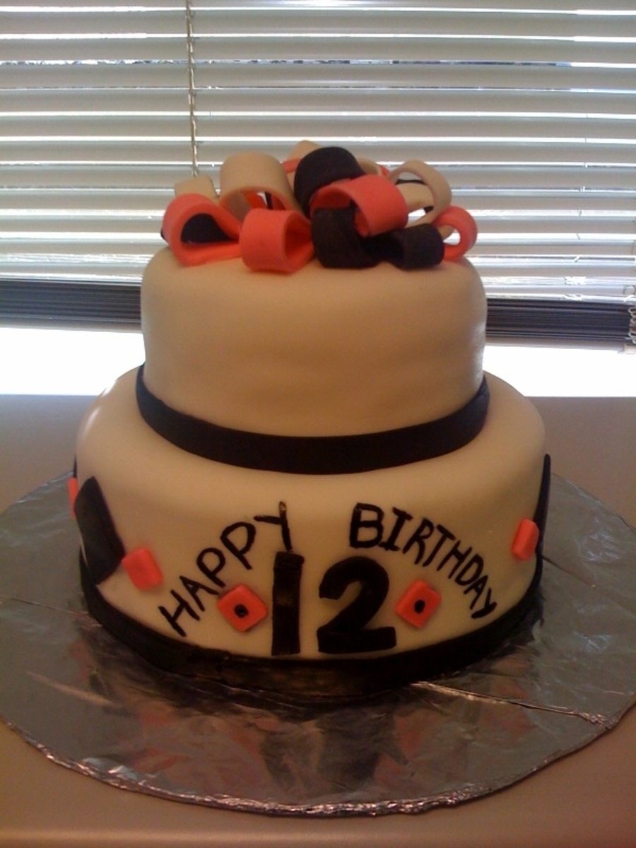 Formal 12Th Birthday Cake - CakeCentral.com