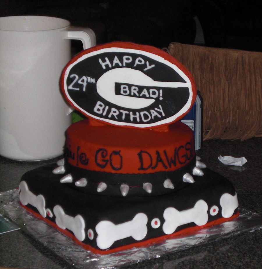 Uga Birthday Cake - CakeCentral.com