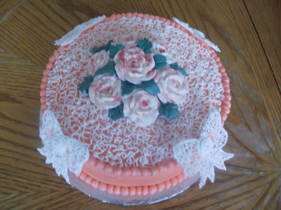 Bow Cake - CakeCentral.com