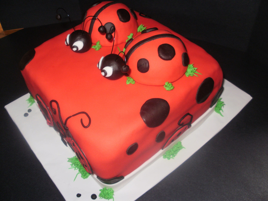 Lady Bugs - CakeCentral.com