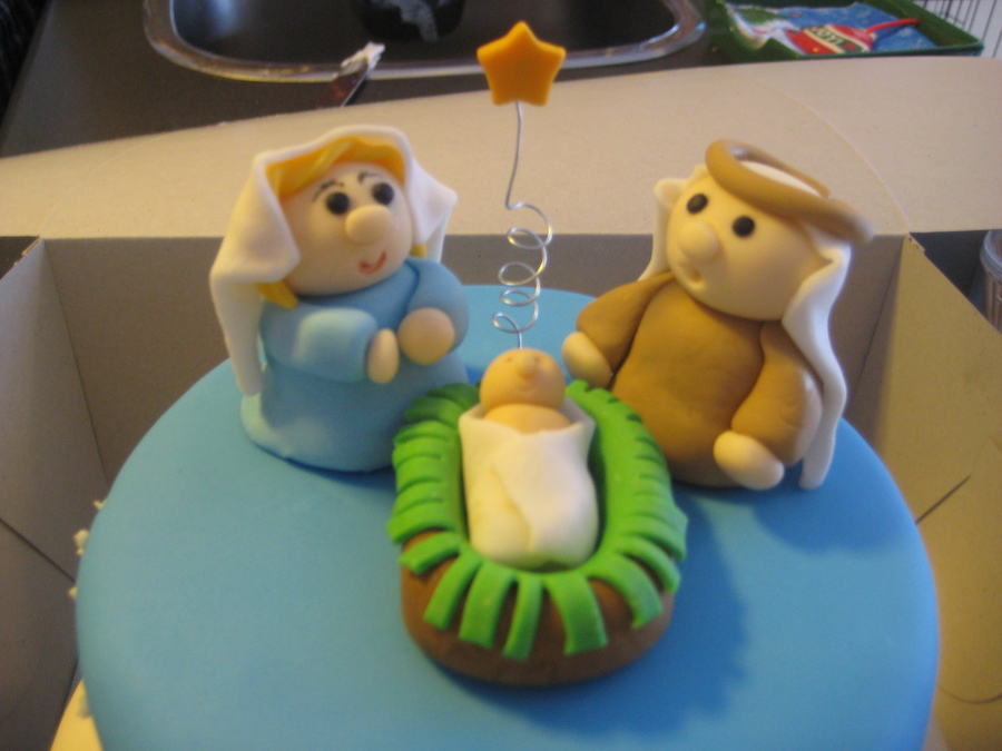 Nativity Scene - CakeCentral.com