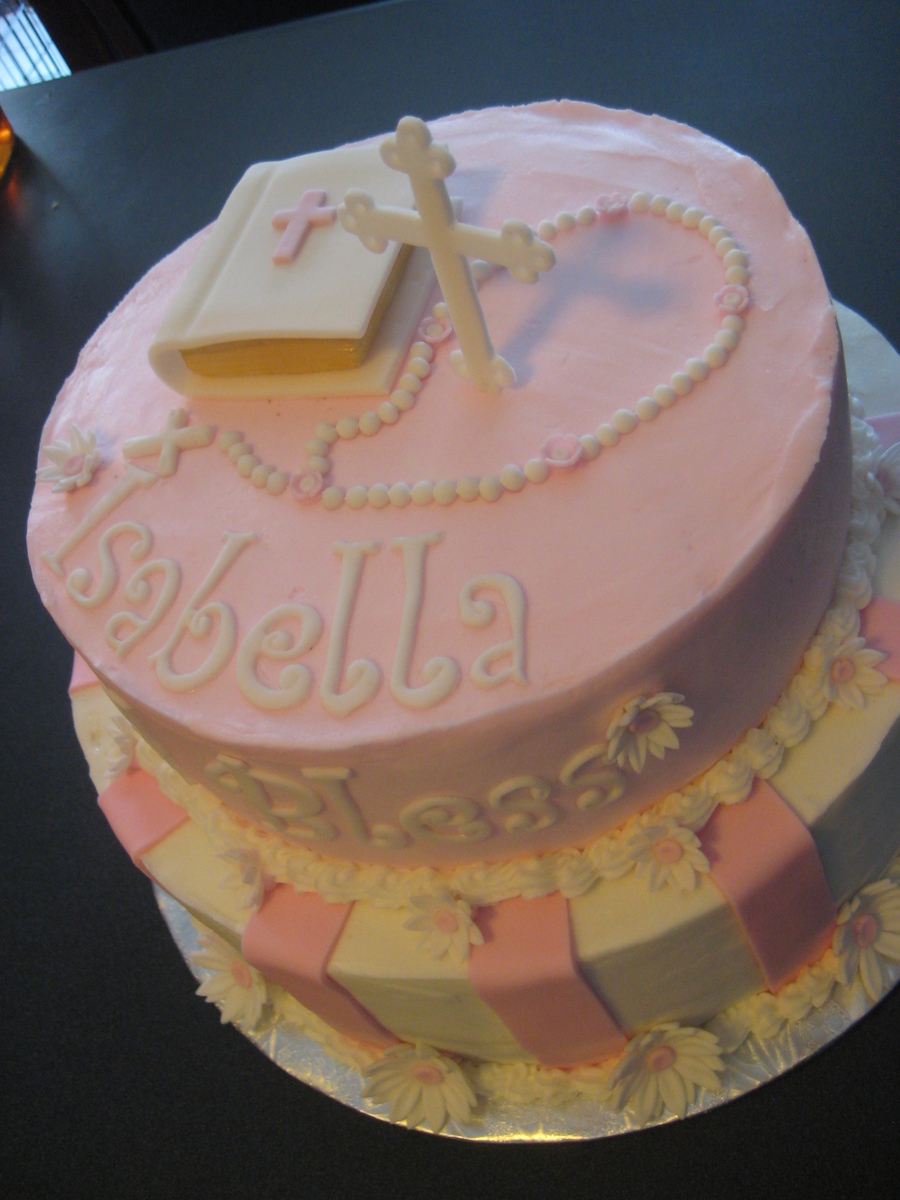 First Communion Cake - CakeCentral.com