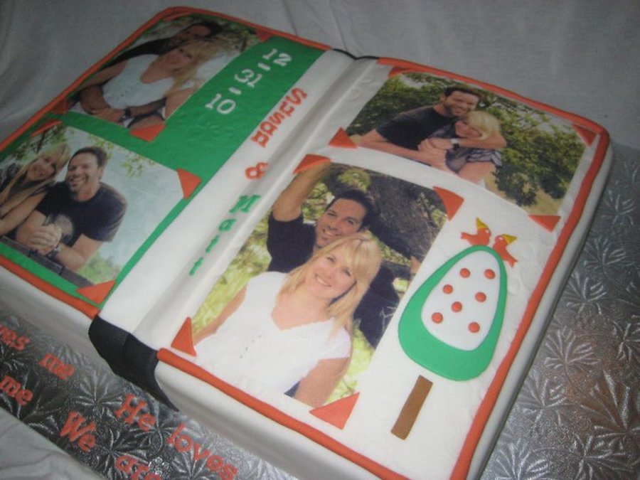 Scrapbook Cake - CakeCentral.com