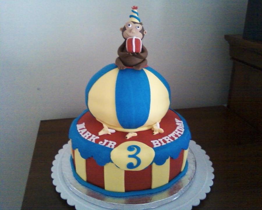 Curious George Cake - CakeCentral.com
