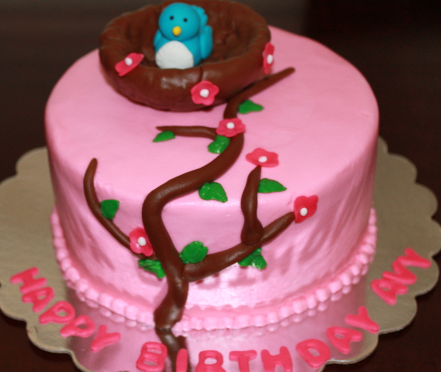 Avy's Baby Bird Cake - CakeCentral.com