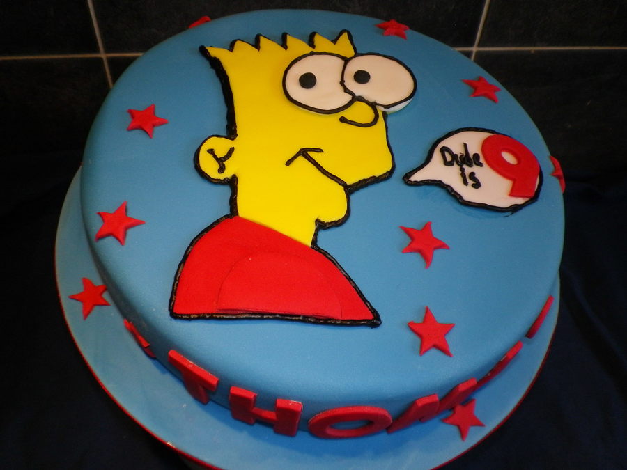 Bart Simpson - CakeCentral.com