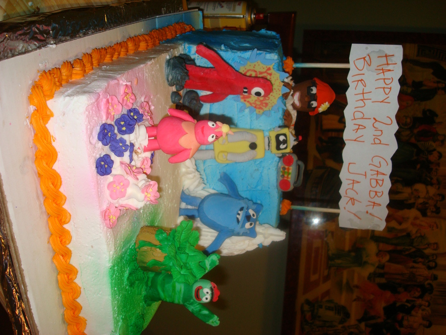 Yo Gabba Gabba Cake - CakeCentral.com