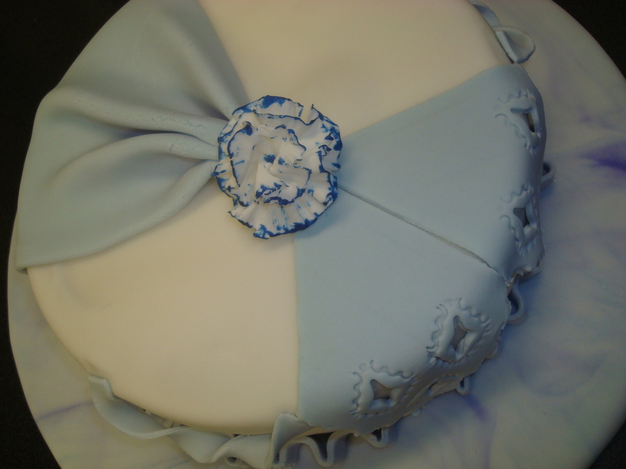 Blue Cake - CakeCentral.com