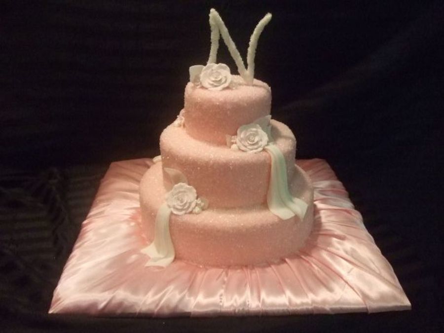 Pink Diamond Crystal - CakeCentral.com