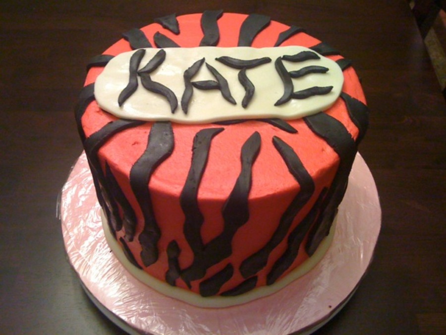 Kate's Birthday Cake - CakeCentral.com