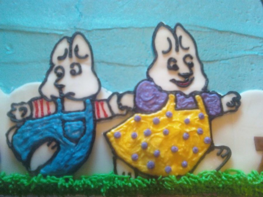 Max And Ruby Birthday Cake - CakeCentral.com