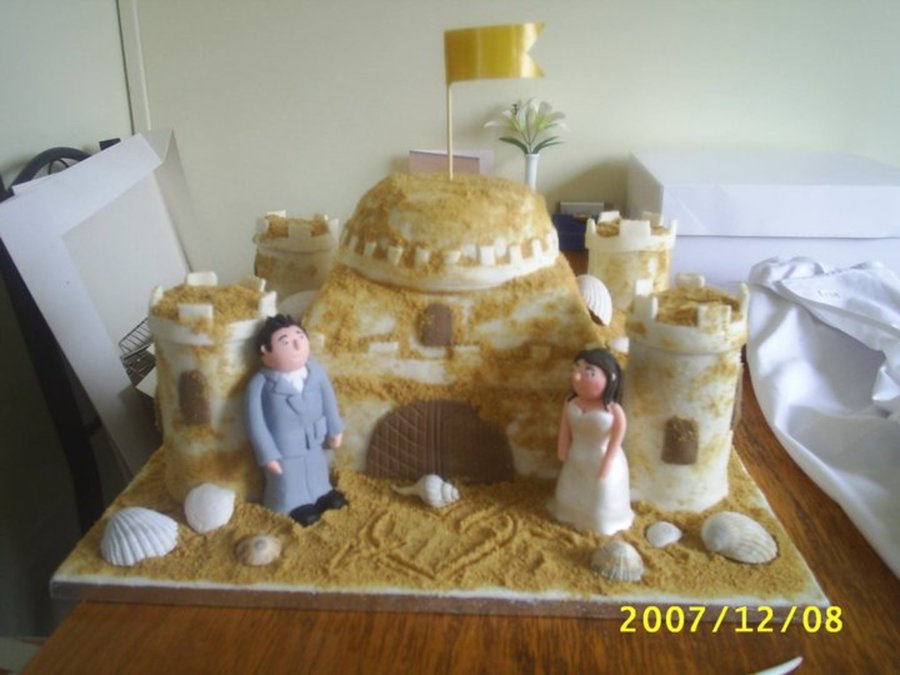 Sandcastle Cake - CakeCentral.com