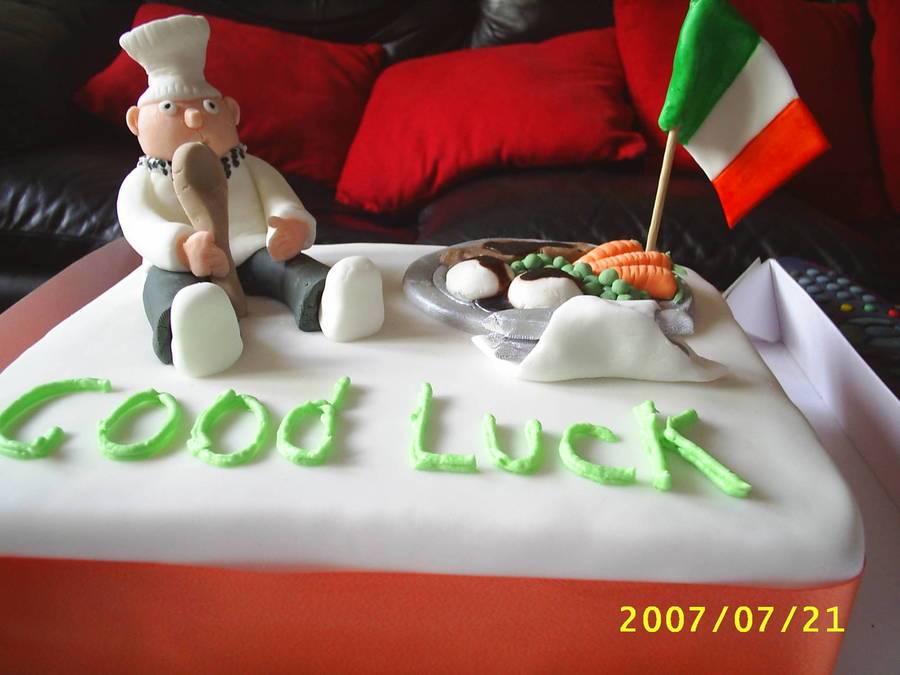 Chef Good Luck Cake - CakeCentral.com