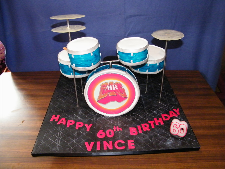 Drum Kit - CakeCentral.com