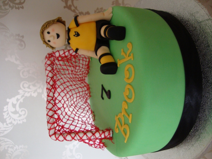 Goal Keeper Cake - CakeCentral.com