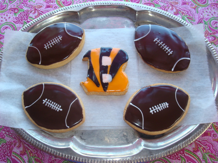 Bengals Cookies - CakeCentral.com