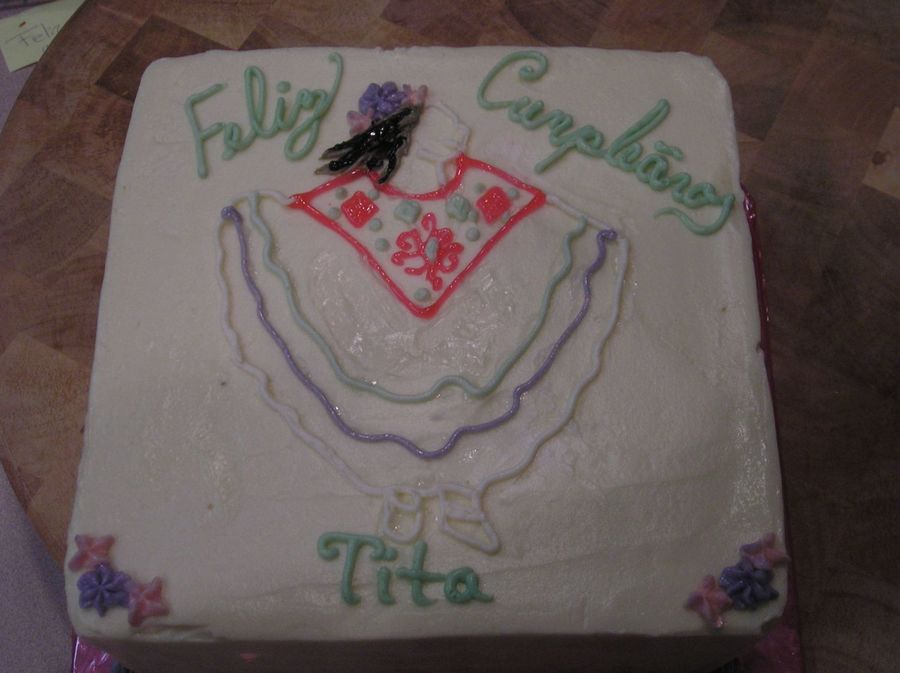 Spanish Birthday Cake - CakeCentral.com