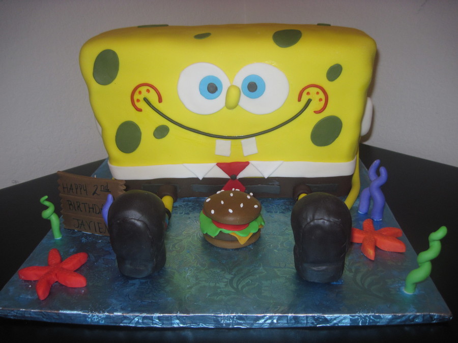 The Spongebob Cake. - CakeCentral.com