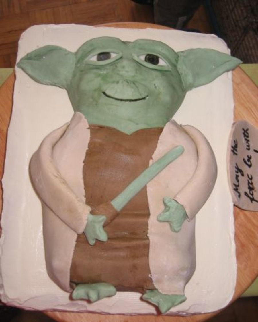 Yoda Cake - CakeCentral.com