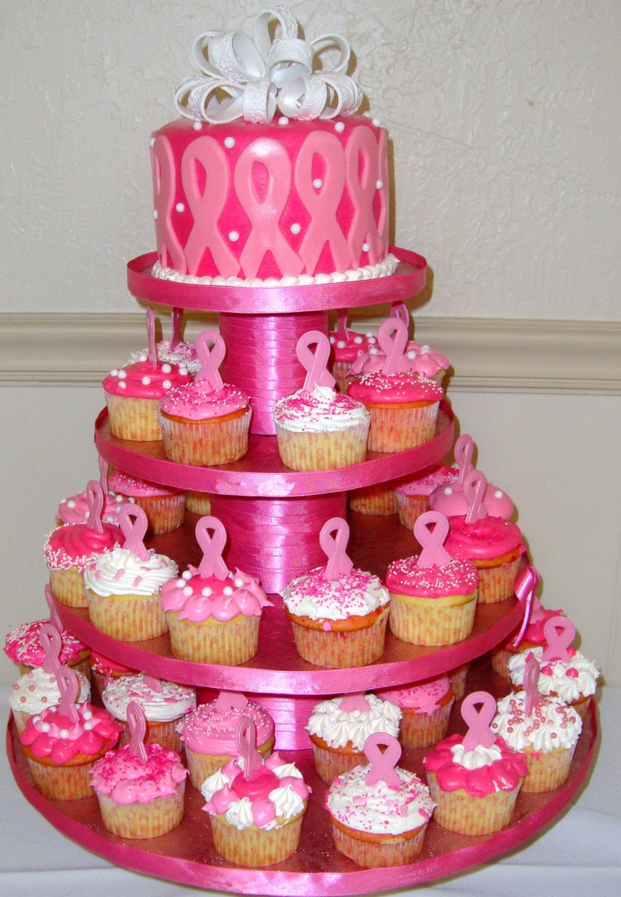 Breast Cancer Awareness Cake - CakeCentral.com