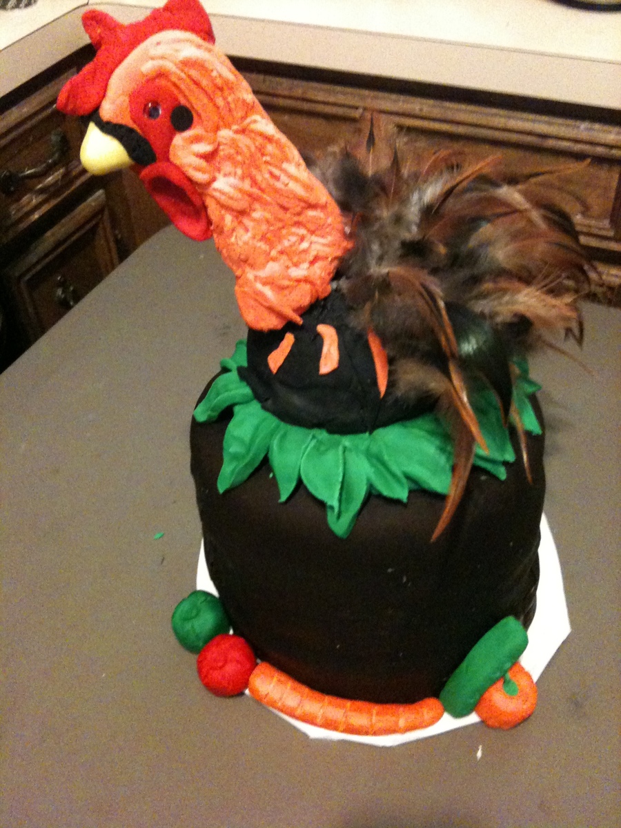 Rooster Cake - CakeCentral.com