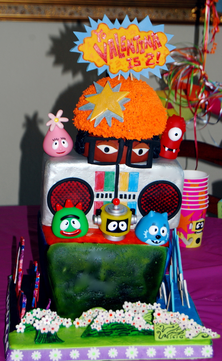 Yo Gabba Gabba Cake - CakeCentral.com