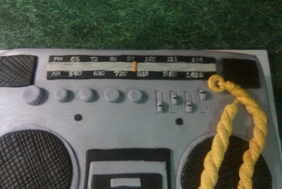 Boom Box Cake - CakeCentral.com