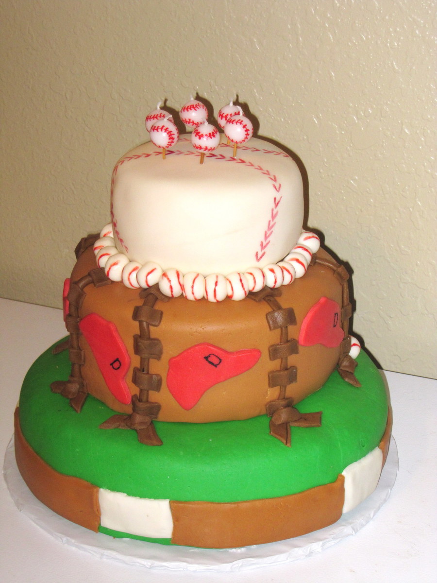 Baseball Cake - CakeCentral.com